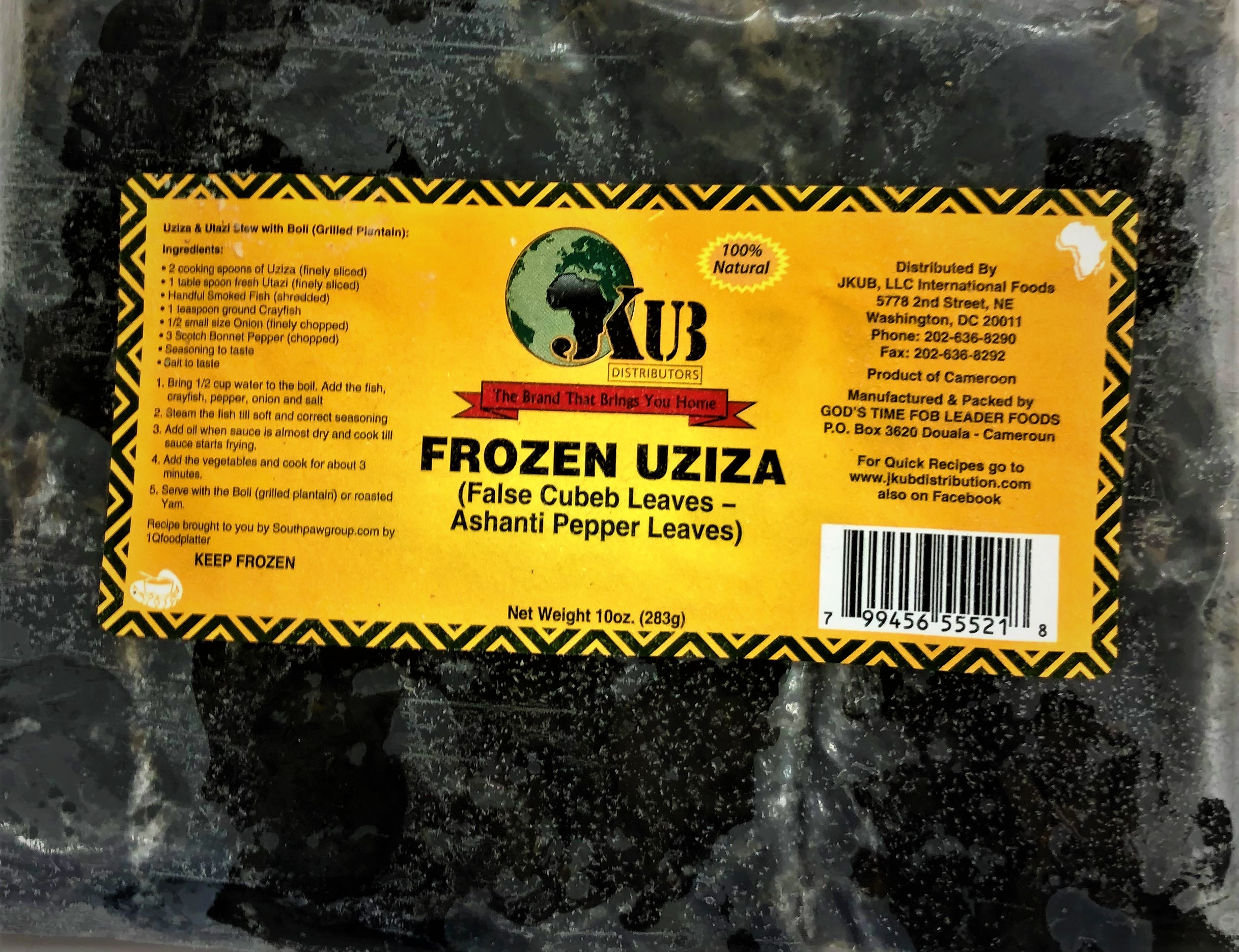 Uziza (False Cubeb Leaves, Ashanti Pepper Leaves) – Alief African Foods