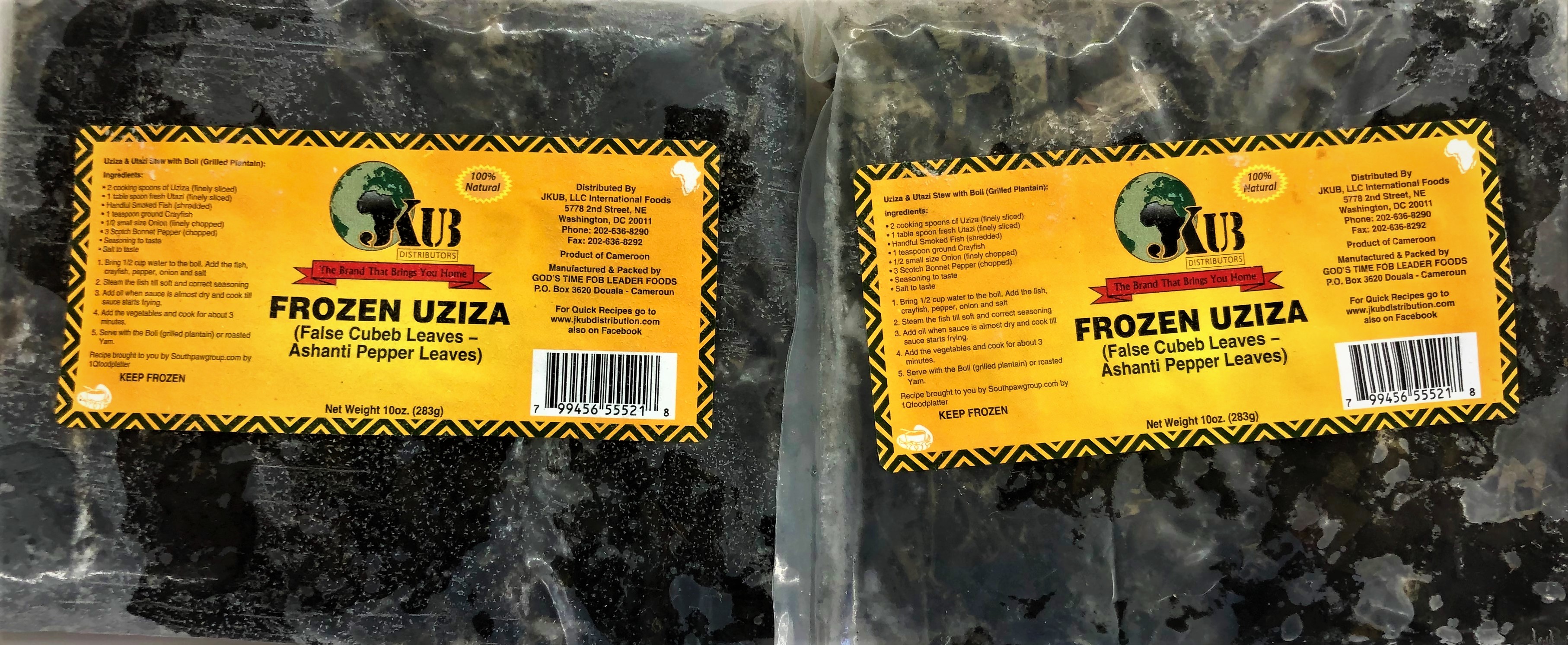 Uziza (False Cubeb Leaves, Ashanti Pepper Leaves) – Alief African Foods