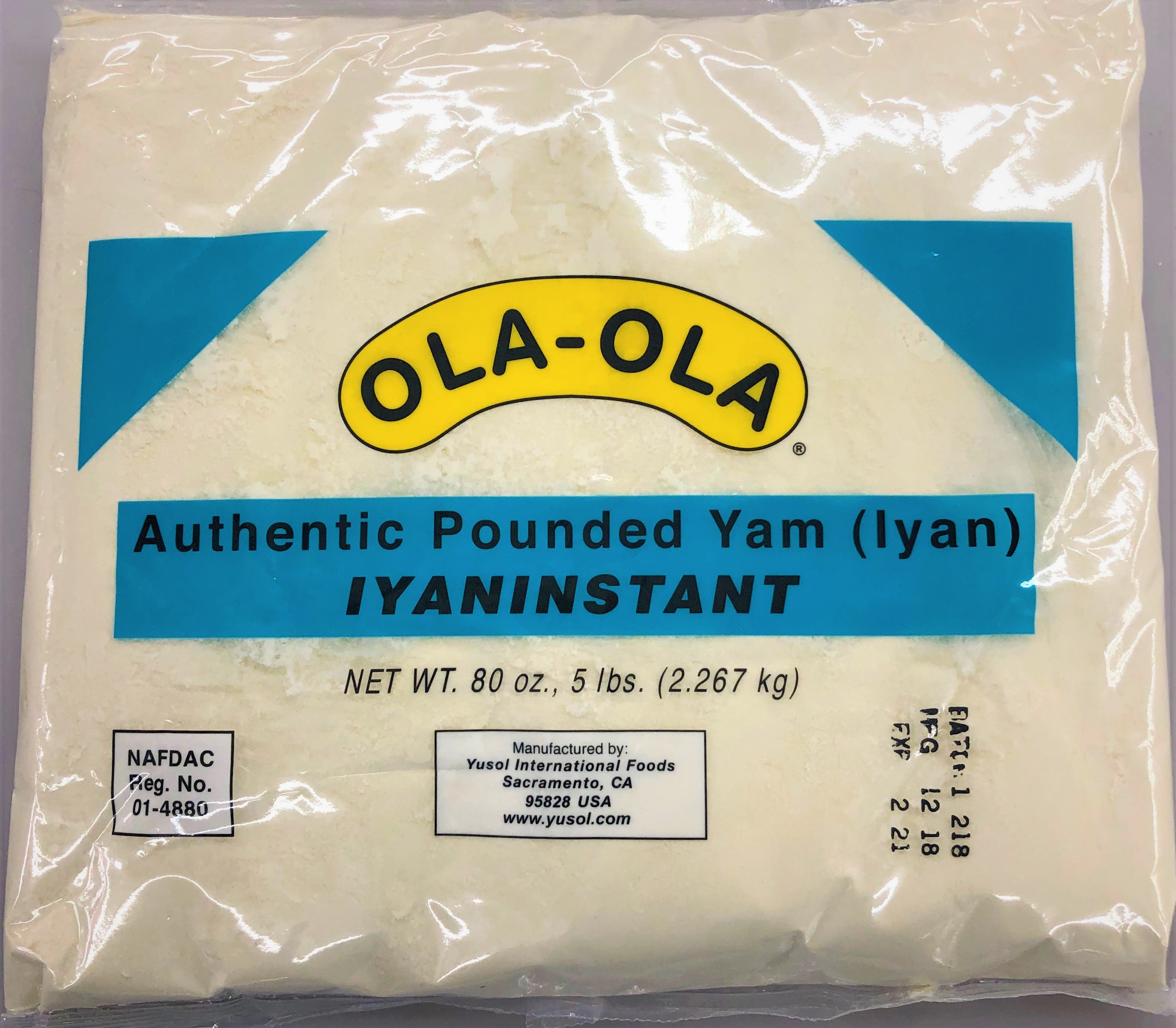 Ola-Ola (Pounded Yam Flour) – Alief African Foods